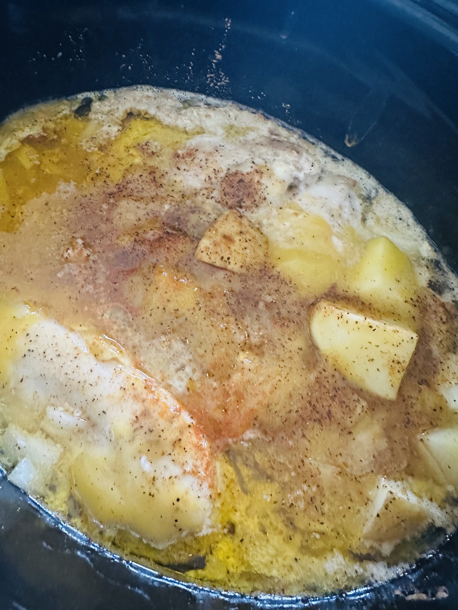 Slow Cooker Cajun Chicken n’ Taters – The Soul Pan Kitchen